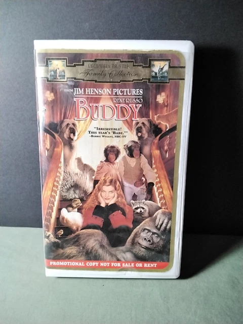 **RARE** BUDDY PROMO Vhs Clamshell Tested Jim Henson Pictures £1.35 ...