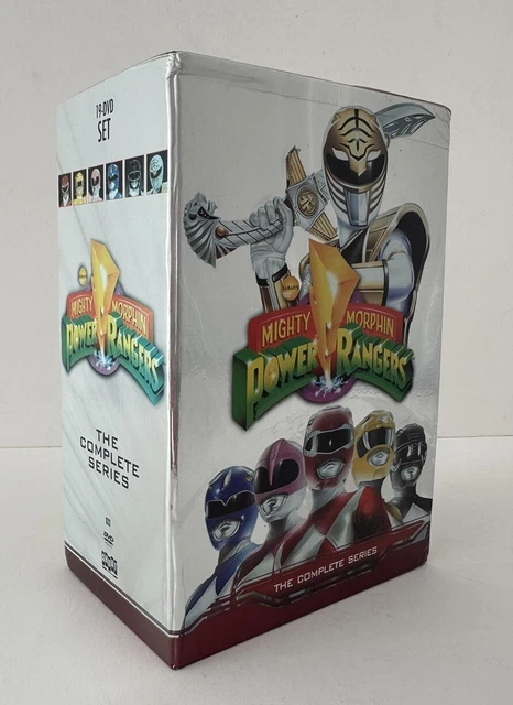 MIGHTY MORPHIN POWER Rangers 19 DVD Box Set Complete Season 1-3 + Bonus ...