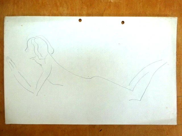 CLIFFORD ELLIS DRAWING VI - Ellis Family Archive - 1907-1985 Pencil ...