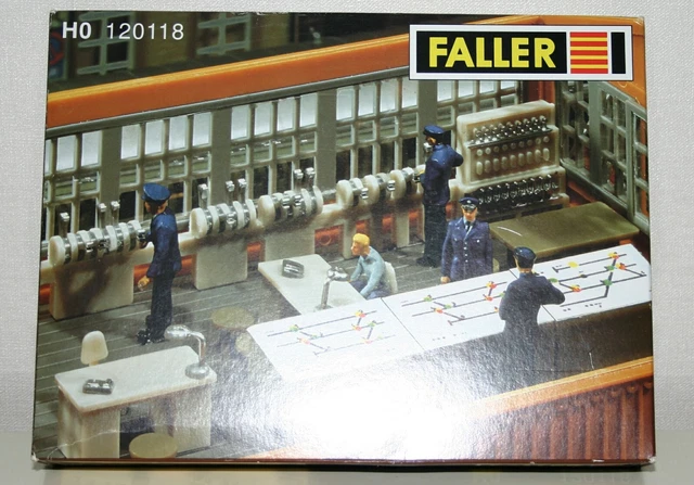 FALLER H0 120118 Bausatz Stellwerkinneneinrichtung in OVP EUR 9,90 ...