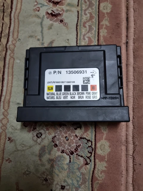 HOLDEN COMMODORE VF BCM Body Control Module USED OEM GM 13506931 $100. ...