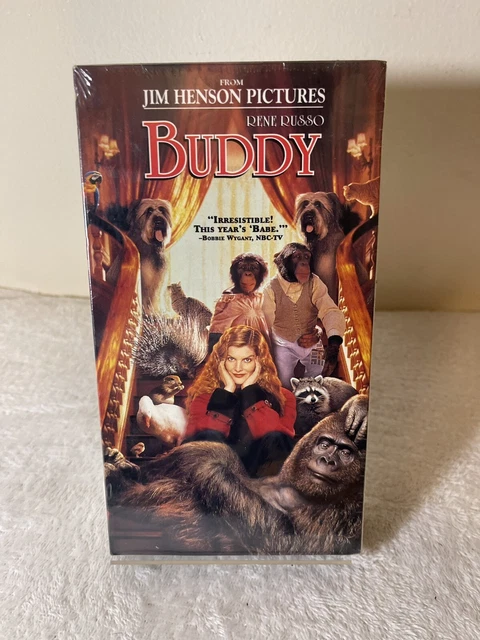 BUDDY JIM HENSON Pictures (VHS, 1998) Rene Russo, Factory Sealed £7.39 ...