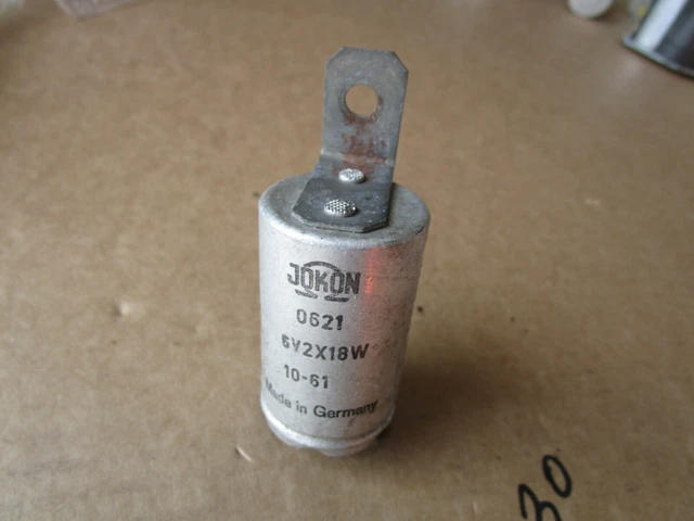 PORSCHE 356A VW T1 relay indicator indicator flashing relay 6 volt ...