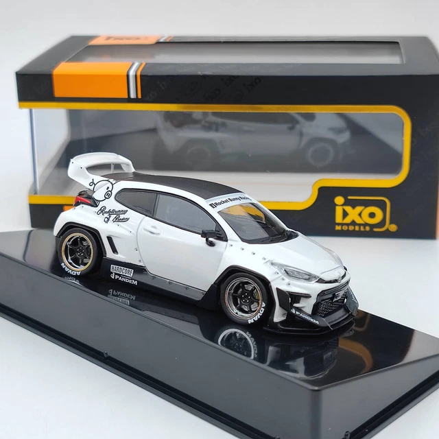 1/43 IXO TOYOTA Pandem GR Yaris Rocket Bunny Racing White MOC327.22 ...