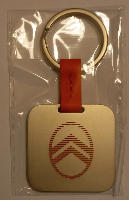 PORTE CLEF CITROEN Nouveau Logo C1 C2 C3 C4 C5 C6 AirCross Chevrons clé ...