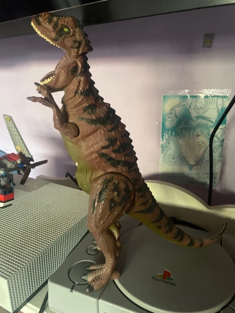 1997 KENNER THE Lost World Jurassic Park Bone Breaker Carnotaurus £225. ...