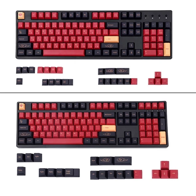KEYCAP DYE SUBLIMATION Cherry Profile Mechanical Keyboard PBT Keycap 129Keys/Set £42.32 ...