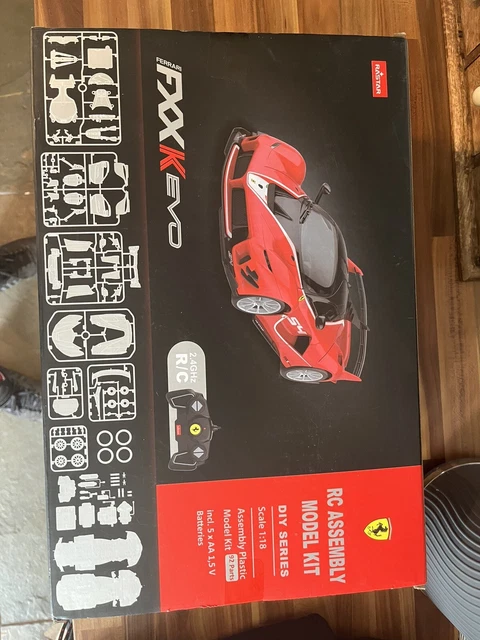 RASTAR FERRARI FXXK Evo RC Assembly Model Kit DIY Series remote control ...