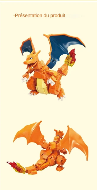 CONSTRUCTION BRIQUE DESSIN Animé Pokemon dracofeu EUR 29,90 - PicClick FR