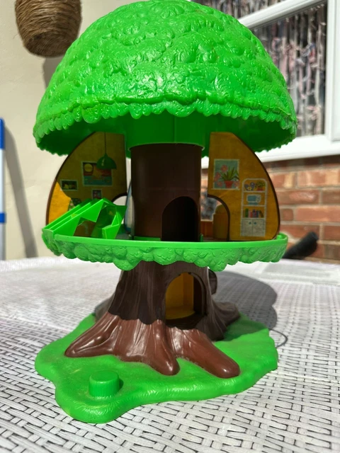 VINTAGE 1970'S PALITOY Discovery Time Pop Up Tree Tots Tree House £18. ...