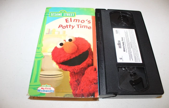 SESAME STREET - Elmos Potty Time (VHS 2006) Kevin Clash, My First ...