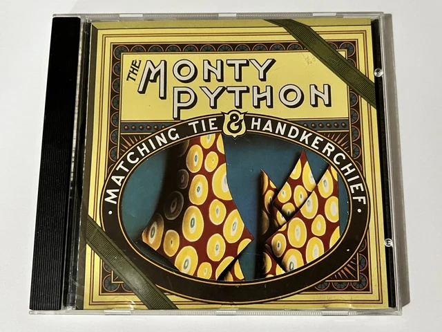 THE MONTY PYTHON Matching Tie & Handkerchief Cd 1975 Arista Recordings ...