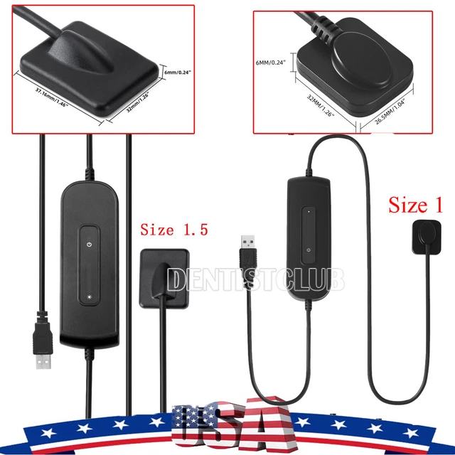 DENTAL DIGITAL X Ray Image System RVG X-Ray Sensor Size 1/ 1.5+Sensor ...