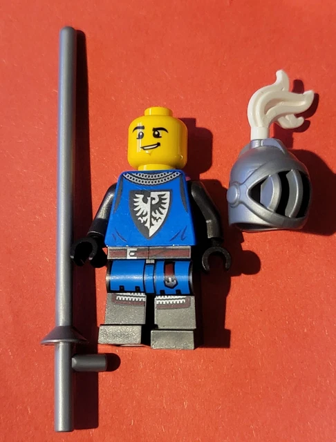 LEGO CASTLE MINIFIGUR Ritter schwarze Falken / Black Knight Falcon ...