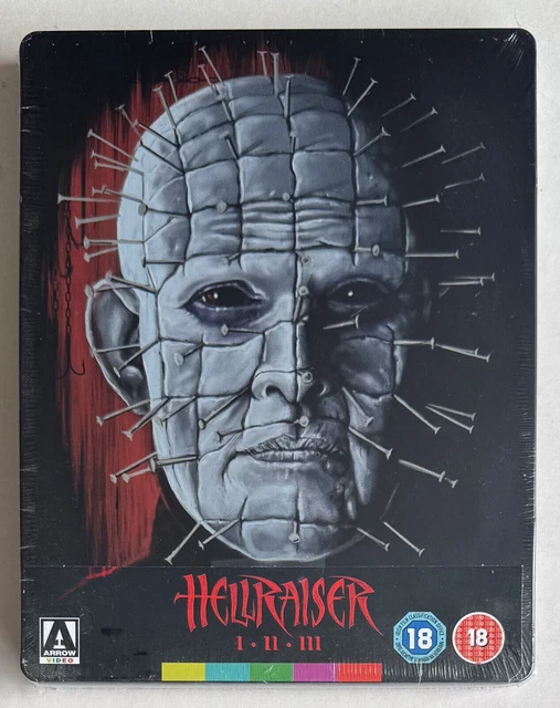 HELLRAISER TRILOGY * Zavvi Exclusive Limited Blu-Ray Steelbook * Sealed ...