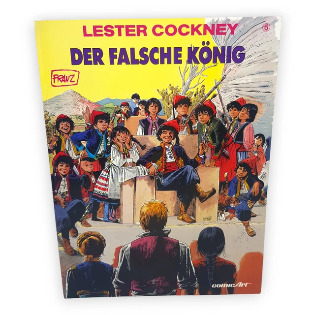 LESTER COCKNEY DER Fasche König 5 Franz Finix Comic Abenteuer Western ...