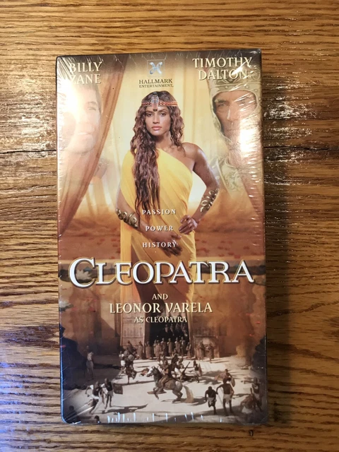 CLEOPATRA VHS HALLMARK Billy Zane Timothy Dalton Leonor Varela Brand ...