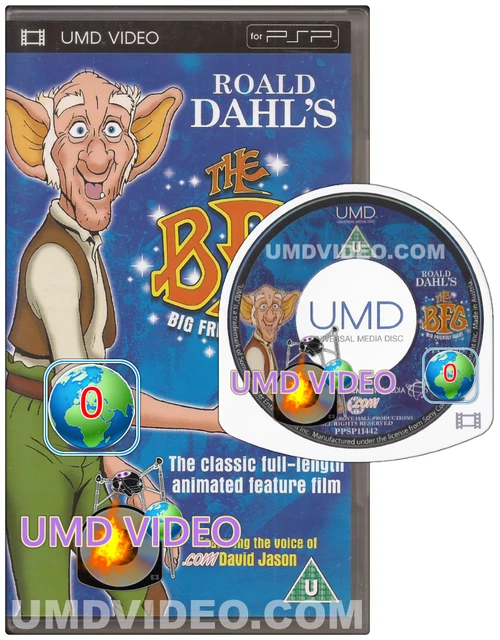 PSP UMD MOVIE - Roald Dahl's - The BFG - Animated Full Feature Film £44 ...