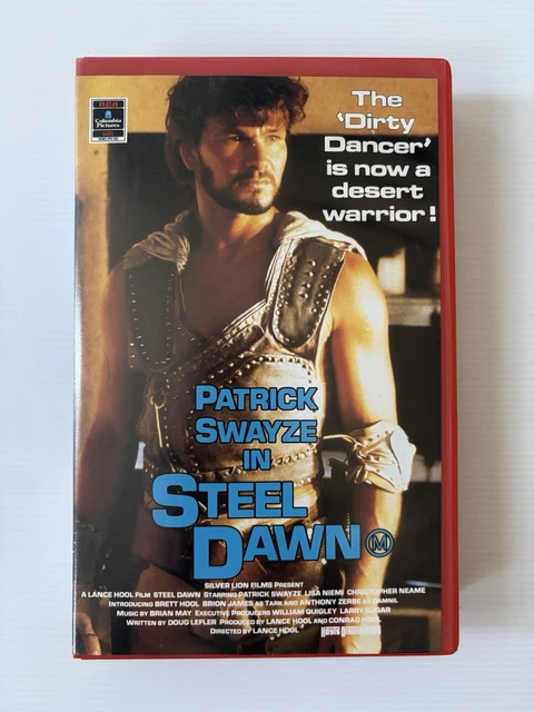 RARE BETA MAX Video Cassette Tape Steel Dawn Big Red Box Movie $49.00 - PicClick AU