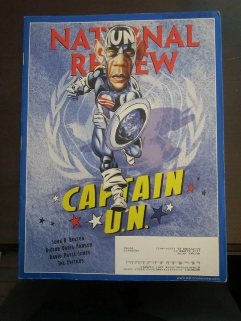 NATIONAL REVIEW MAGAZINE April 2011 Captain U.N. Barack Obama L39 $14. ...