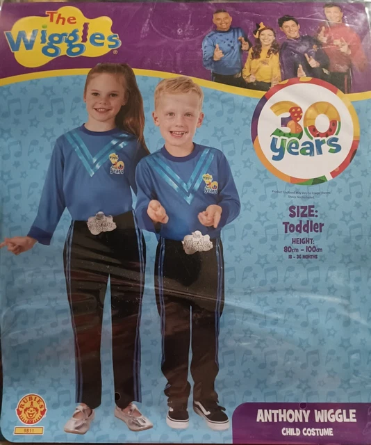 RUBIES THE WIGGLES 30th Year Anniversary Costume Anthony Wiggle (18 ...