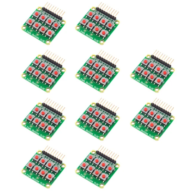 2X4 KEYPAD 4X2 Keypad 8 Push Buttons V1.00 Key Board Matrix Keyboard Button7111 £7.67 - PicClick UK