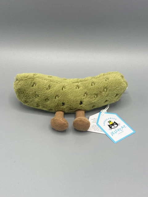JELLYCAT AMUSEABLE PICKLE Brand New with Tags £44.99 - PicClick UK
