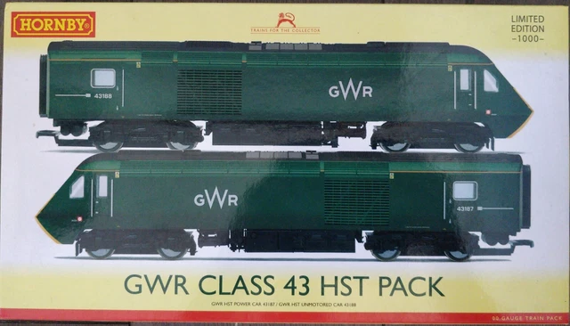 HORNBY R3510 GWR Class 43 HST Pack - Limited Edition of 1000 plus 8 Mk3 ...
