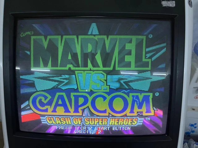 USED CAPCOM CPS2 Marvel Vs. Capcom : Clash of Super Heroes Tested ...