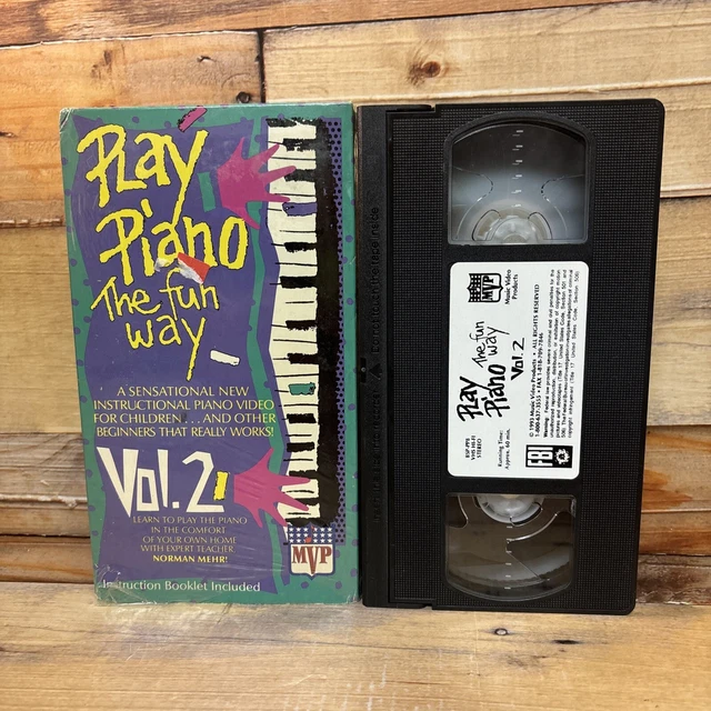 PLAY PIANO THE Fun Way VHS Tape Used With Booklet £18.30 - PicClick UK