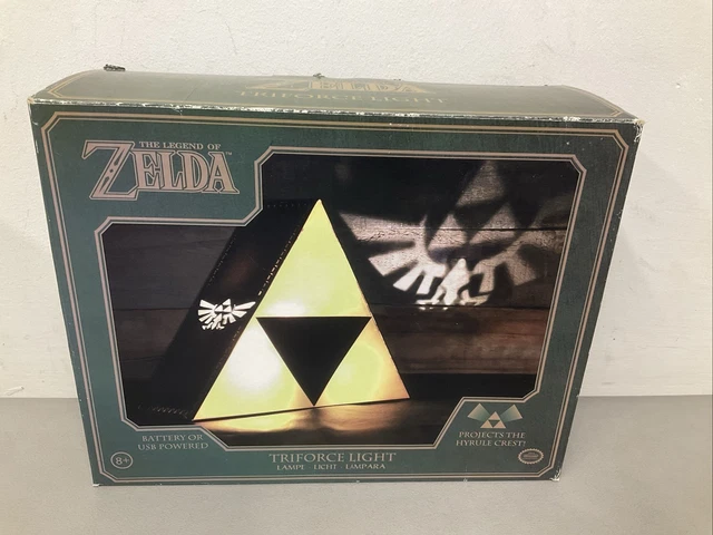 THE LEGEND OF Zelda Triforce Light Projects the Hyrule Crest Official ...