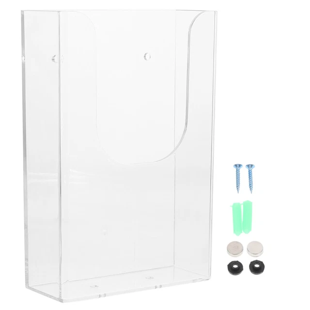 SUPPORTS D'ÉTAGÈRE PORTE-DOCUMENTS Mural Pour Livre Boîte De Rangement ...