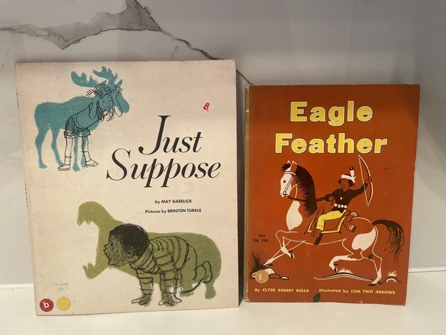 JUST SUPPOSE AND Eagle Feather Scholastic 1960’s Vintage -2 Books $17.00 - PicClick AU