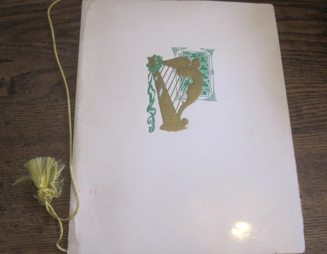 S.S. VEENDAM 1950S? Assembly Dinner Menu Carribean Cruise Holland ...