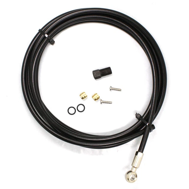 USEFUL BIKE 2M Brake Hose Kit Line Pipe 1x Screw 2x Olives 2x Sealing Rings Disc $33.94 ...