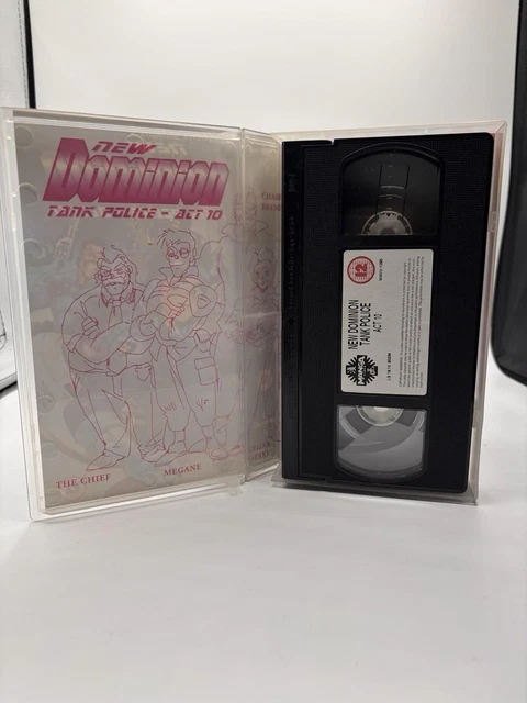 DOMINION TANK POLICE | 1-10 | Manga VHS | Complete Set | VGC | Anime ...