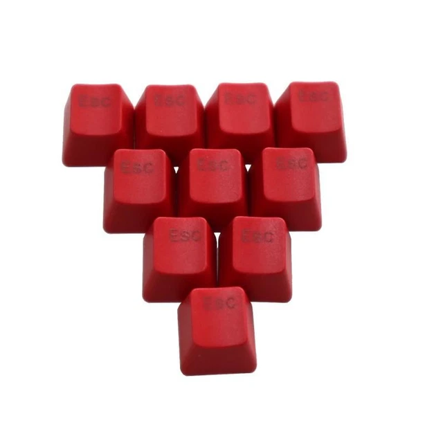 RED ESC MECHANICAL Keyboard Keycap PBT Personality R4 Keycap Light ...