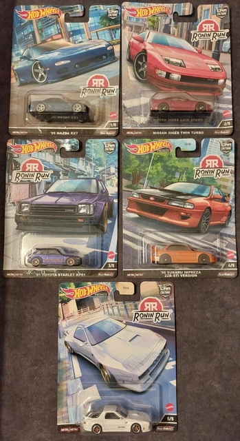 HOT WHEELS PREMIUM - Ronin Run - Komplettset 1-5 EUR 62,99 - PicClick FR
