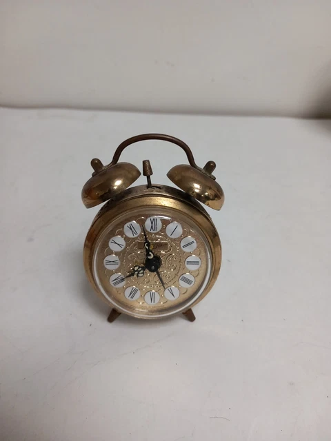 VINTAGE JERGER ALARM Clock West Germany - Working £30.00 - PicClick UK