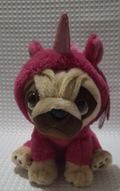 PUGSLEY SOFT TOY Pug Dog Keel Toys With Tags Cuddly Plushie Collectable ...