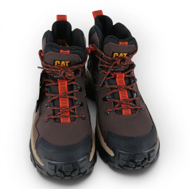 CATERPILLAR MEN'S INVADER Mid Vent Composite Toe Work Boots Shoes Size ...