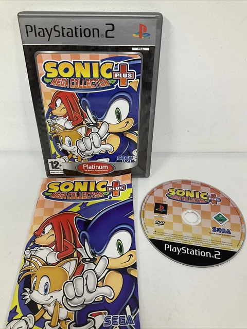 SONIC MEGA COLLECTION Plus Playstation Ps2 Komplett Schnell Uk Versand ...