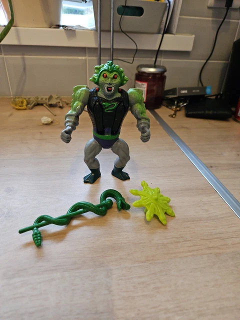 ACTION FIGURE COMPLETA VINTAGE HE MAN SNAKE FACE MOTU masters the ...