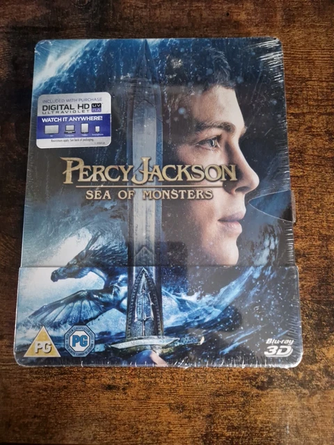 PERCY JACKSON SEA Of Monsters 3D/2D Blu Ray Steelbook - New & Sealed ...