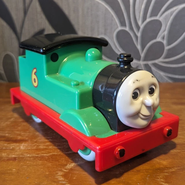 PERCY (THOMAS & Friends) Train Golden Bear 2003 Sounds Moving Eyes Toy ...