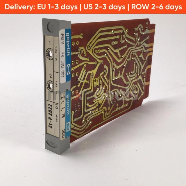 CARTE CARTE MODULE CPU Hima ZT-P2022 PLC d'occasion UMP EUR 52,45 - PicClick FR