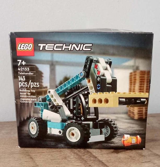 LEGO TECHNIC TELEHANDLER Building Kit Toe Truck 2 in 1 Kit 42133 143 ...