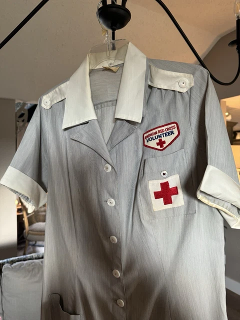 WW2 AMERICAN RED Cross Volunteer Nurse Uniform Dilly Uniform 42 ...
