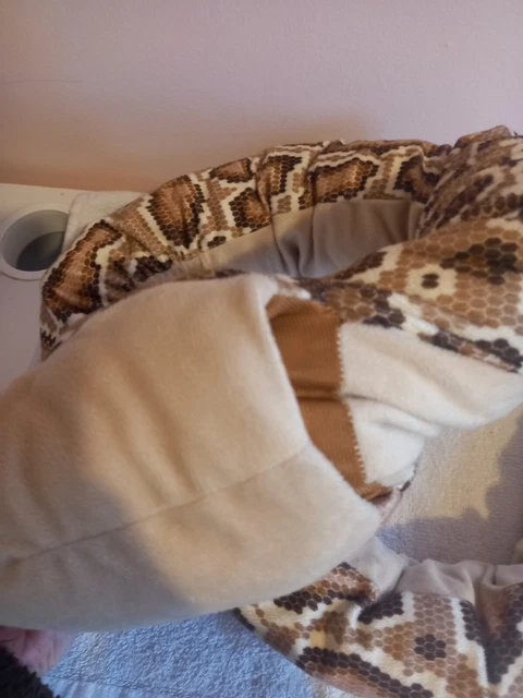 IKEA DJUNGELSKOG LARGE Burmese Python Snake Hand Puppet Soft Toy Plush ...