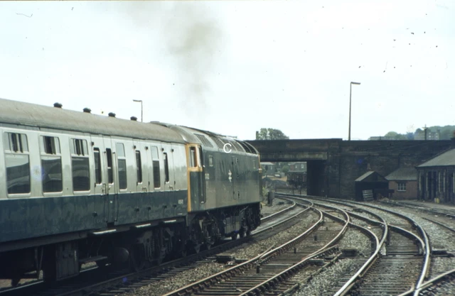 35MM SLIDE BRITISH Railway Br Class 47 - 47472 At Dumfries Sept 1981 £3 ...
